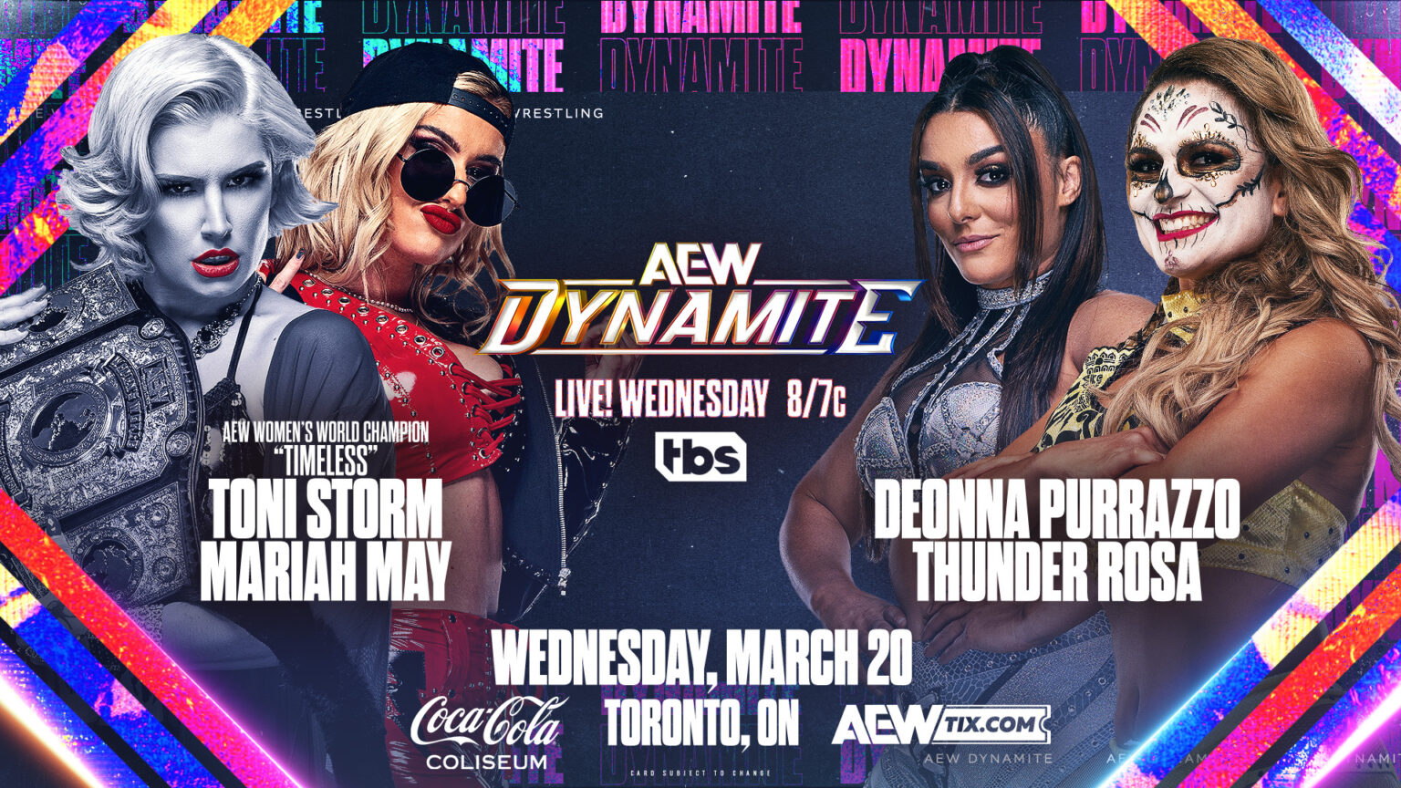 Cartelera AEW Dynamite del 20 de marzo 2024 En vivo