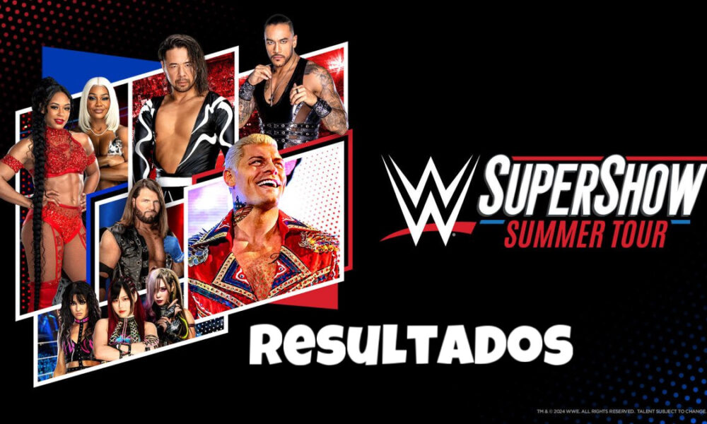 Resultados completos WWE SuperShow Summer Tour 25/7/24 en Osaka, Japón