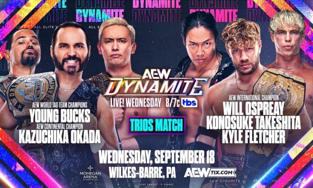 Cartelera AEW Dynamite 18 de septiembre 2024 En Vivo