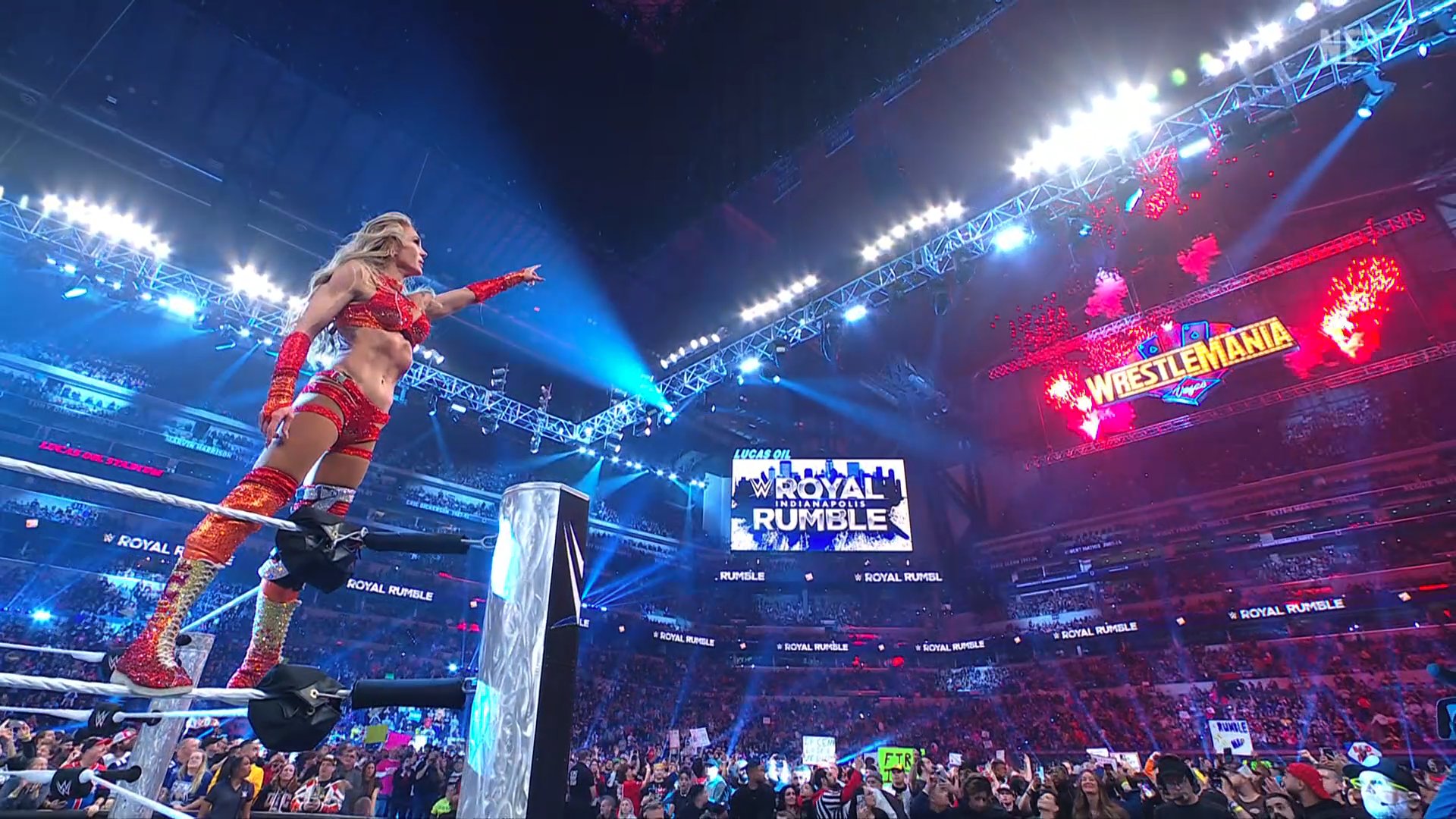 Repetición y Resultados WWE Royal Rumble 2025 En Español