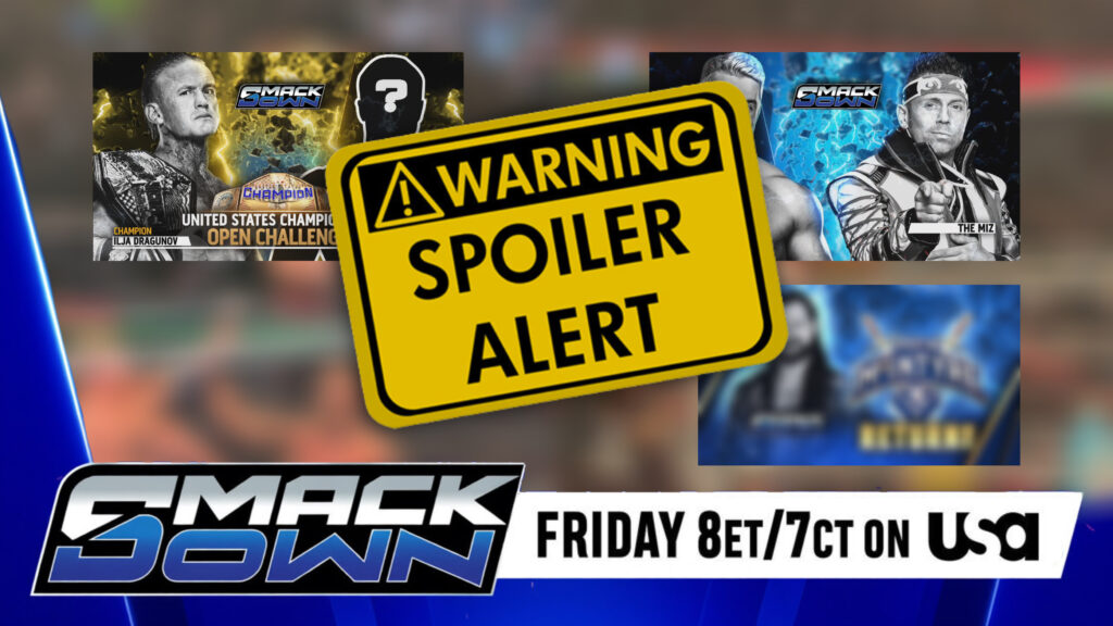 Spoilers WWE SmackDown 26 de diciembre 2025