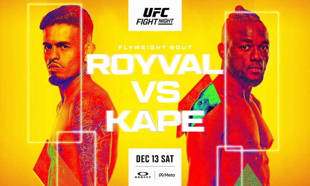 UFC Fight Night: Royval vs. Kape – Cartelera y Horarios En Vivo – Ver ...