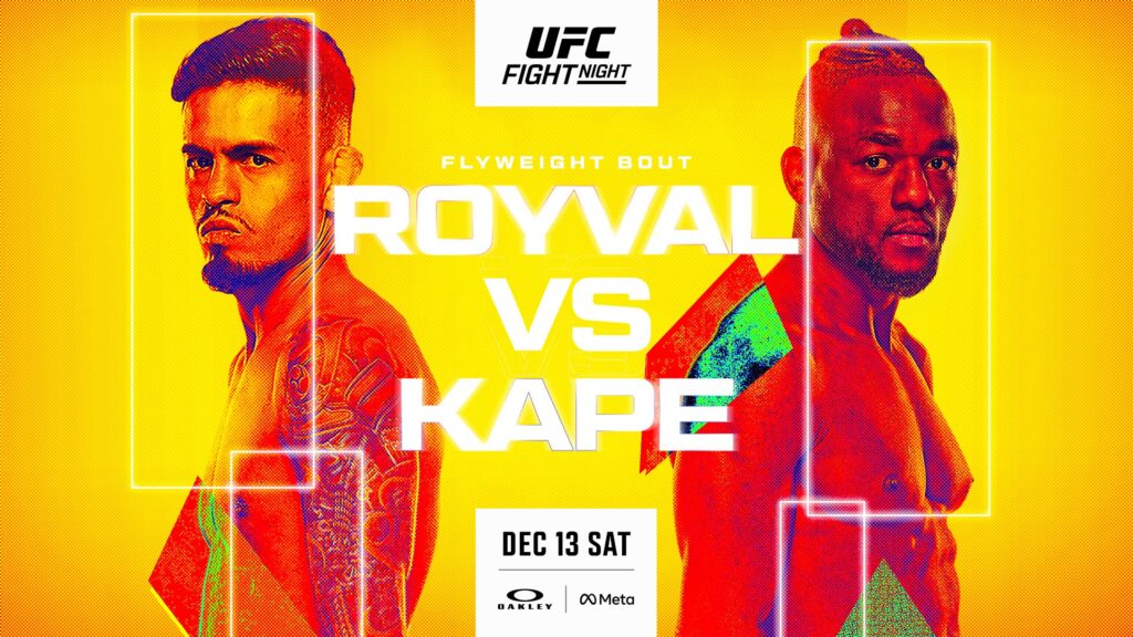 UFC Fight Night: Royval vs. Kape – Cartelera y Horarios En Vivo – Ver ...